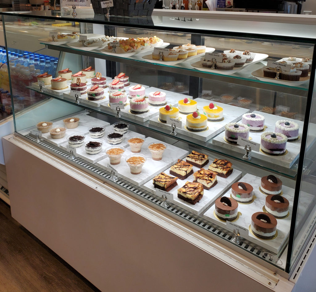 display case cafe | Utopia Cafe